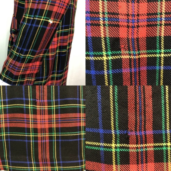 Vintage | Dresses | Vintage Plaid Pockets Jackie Bernard Sheath Dress ...